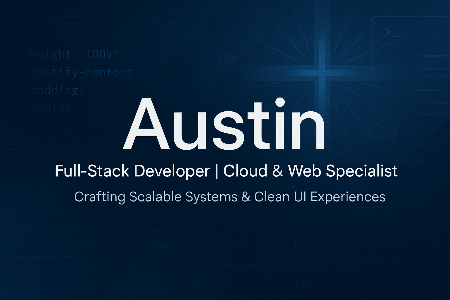 Austin | Full-Stack Software Engineer & Cloud Developer